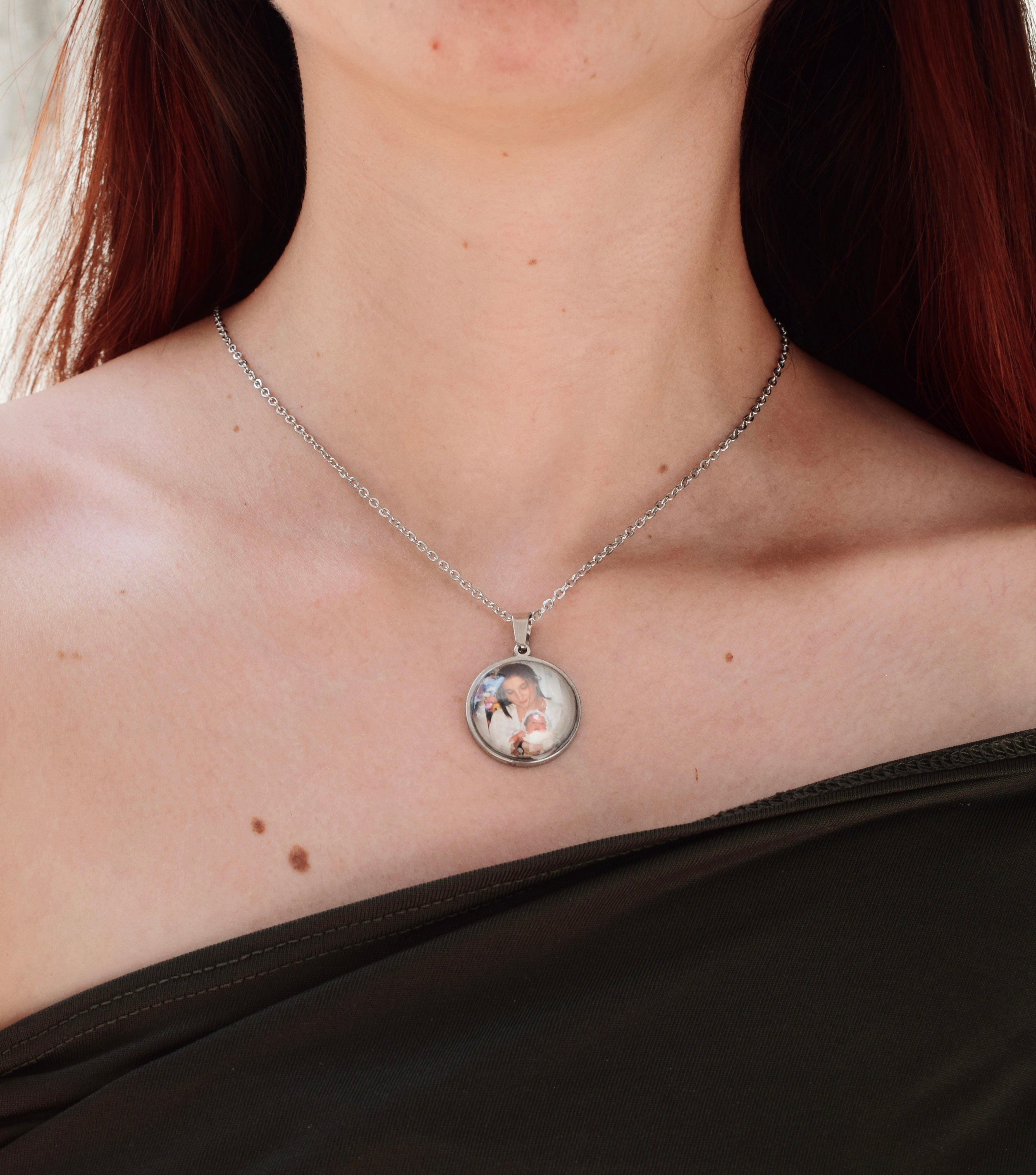 Collares con fotos en acero inoxidable – Lavina Joyeria